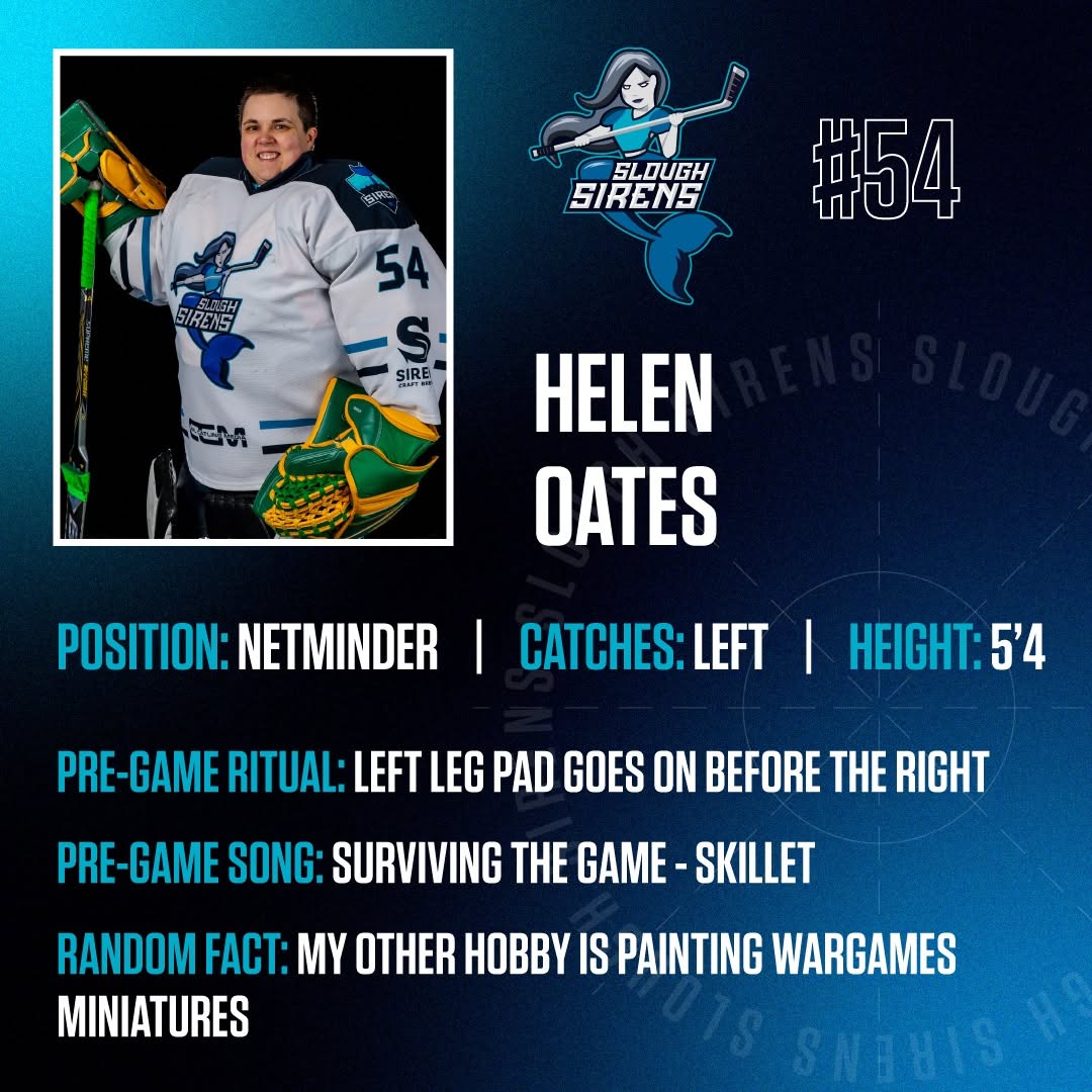 Helen Oates – Slough Sirens Ice Hockey Club